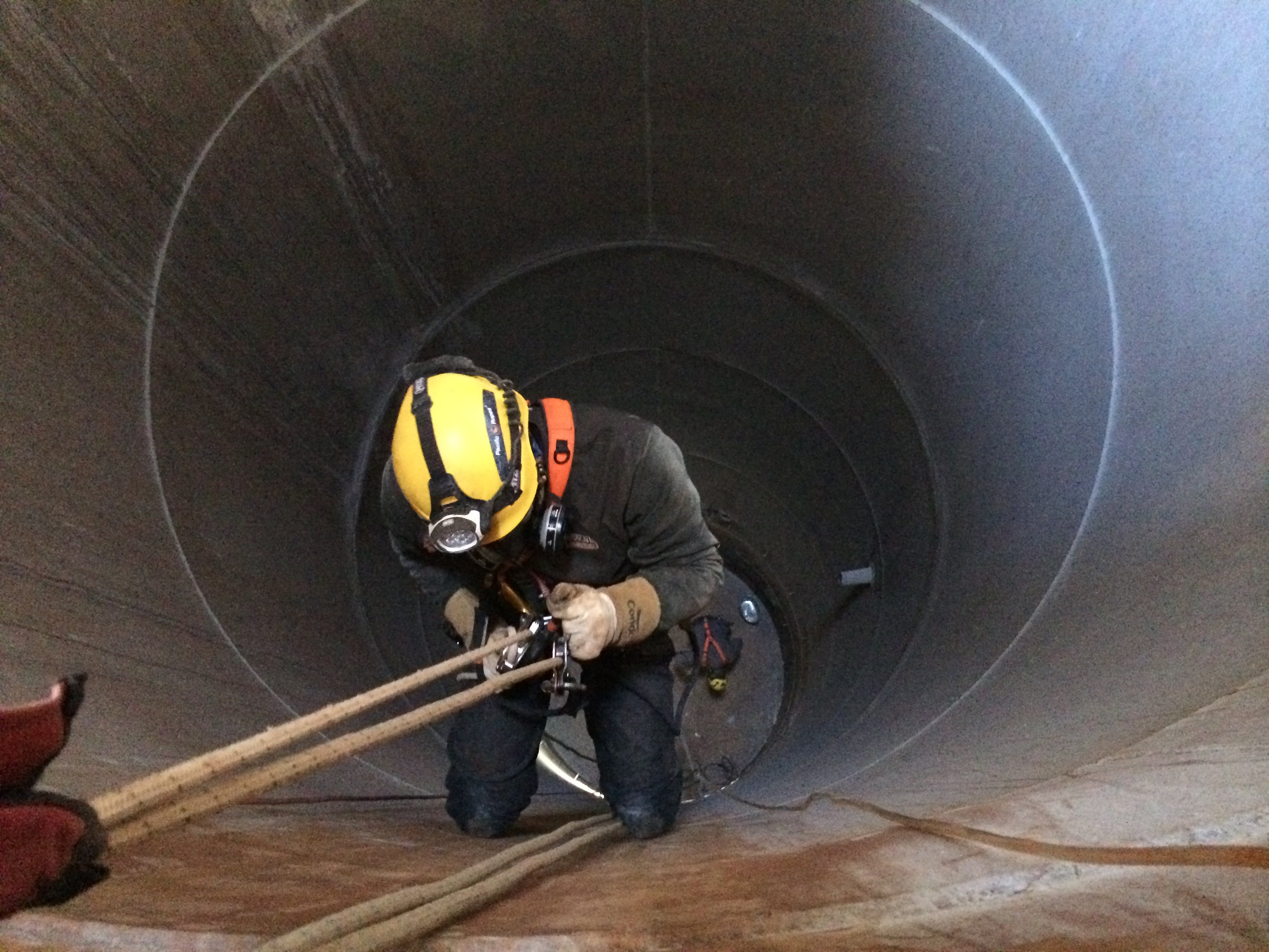 Case Study: Stack Inspection and Welding Repair